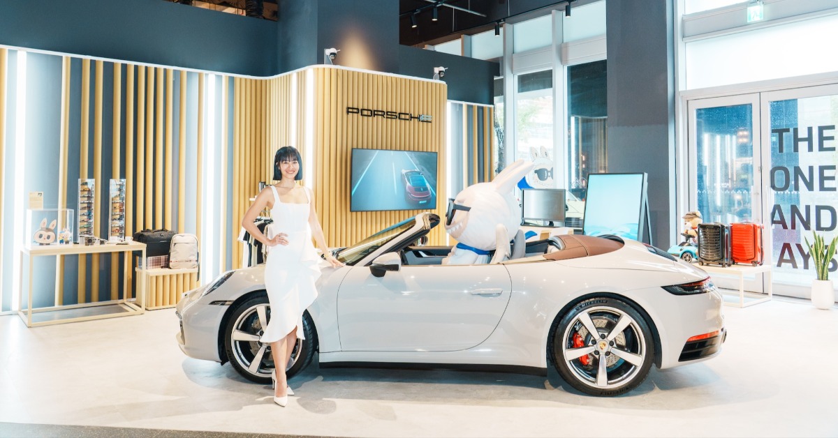 愛玩車／裕隆城內有保時捷 概念店內有Labubu｜東森新聞