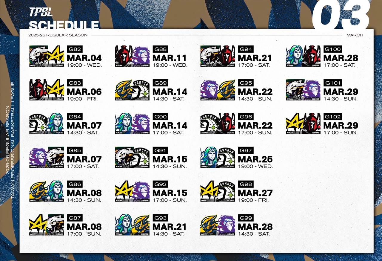 TPBL／2025-26例行賽賽程公布！7隊主場開幕戰齊亮相｜東森新聞